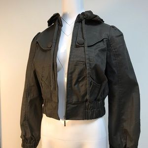 Body Policy | Jackets & Coats | Body Policy Heavyweight Cropped Bomber ...